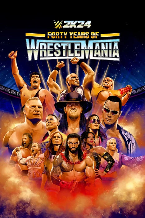 WWE 2K24 40 Years of Wrestlemania (Steam Account) (PC) – PC Games For Cheap